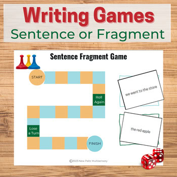 Sentence or Fragment Game » New Paltz Multisensory