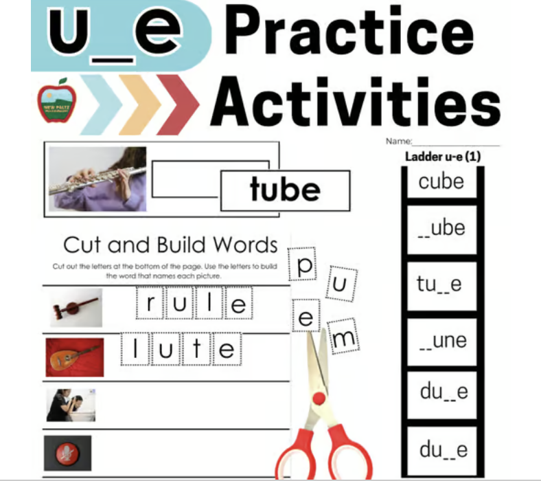 U-E Orton-Gillingham Word Practice Bundle – Reading and Spelling » New ...